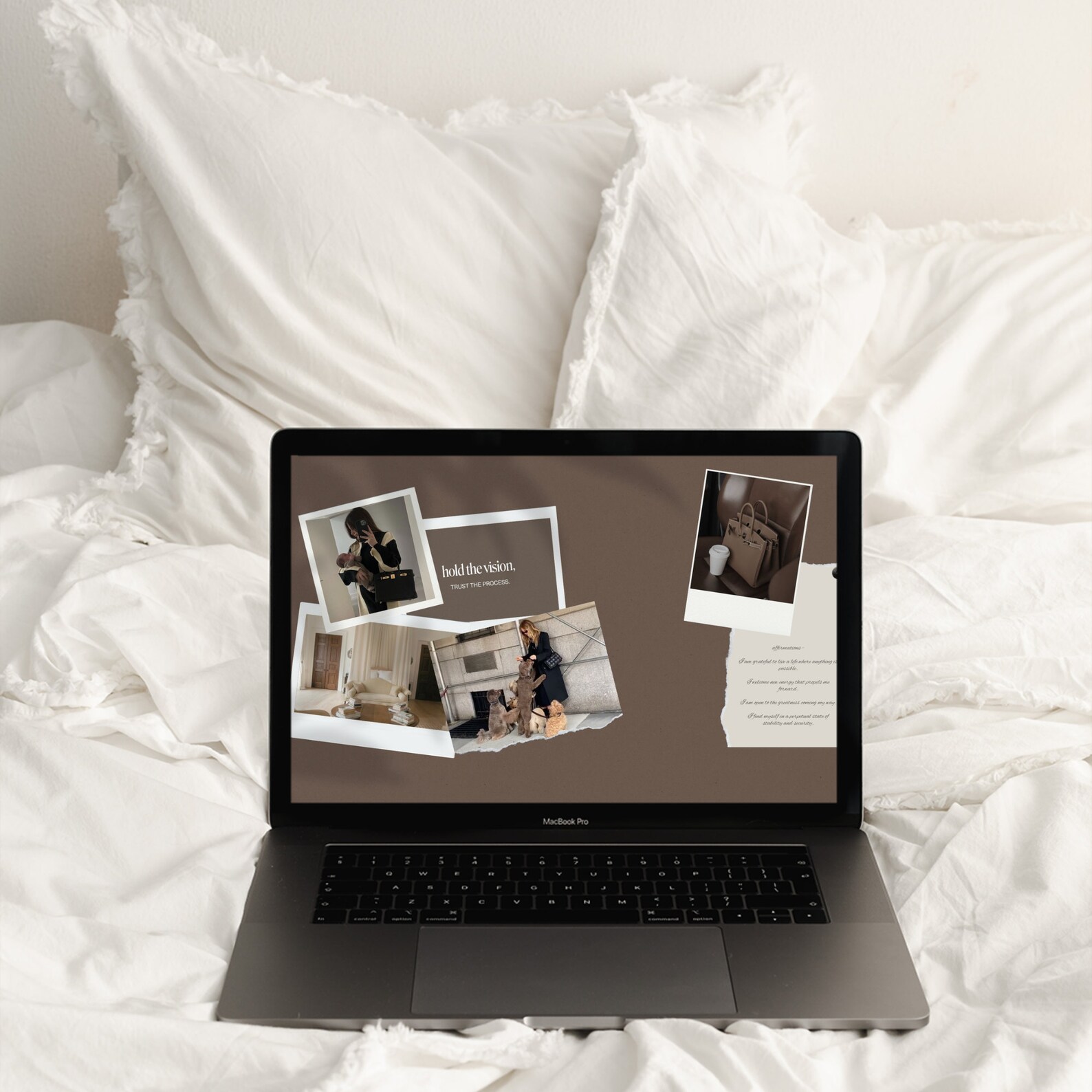 Digital Vision Board • Desktop Vision Board • Desktop Wallpaper Vision ...