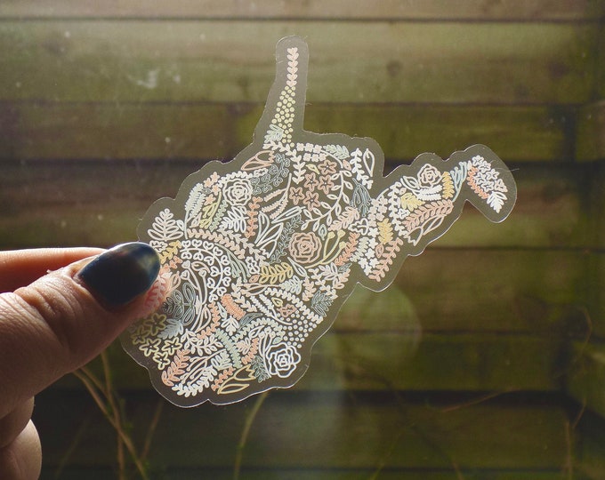 Almost Heaven West Virginia Decal / WV State Decal / Wild and Wonderful ...