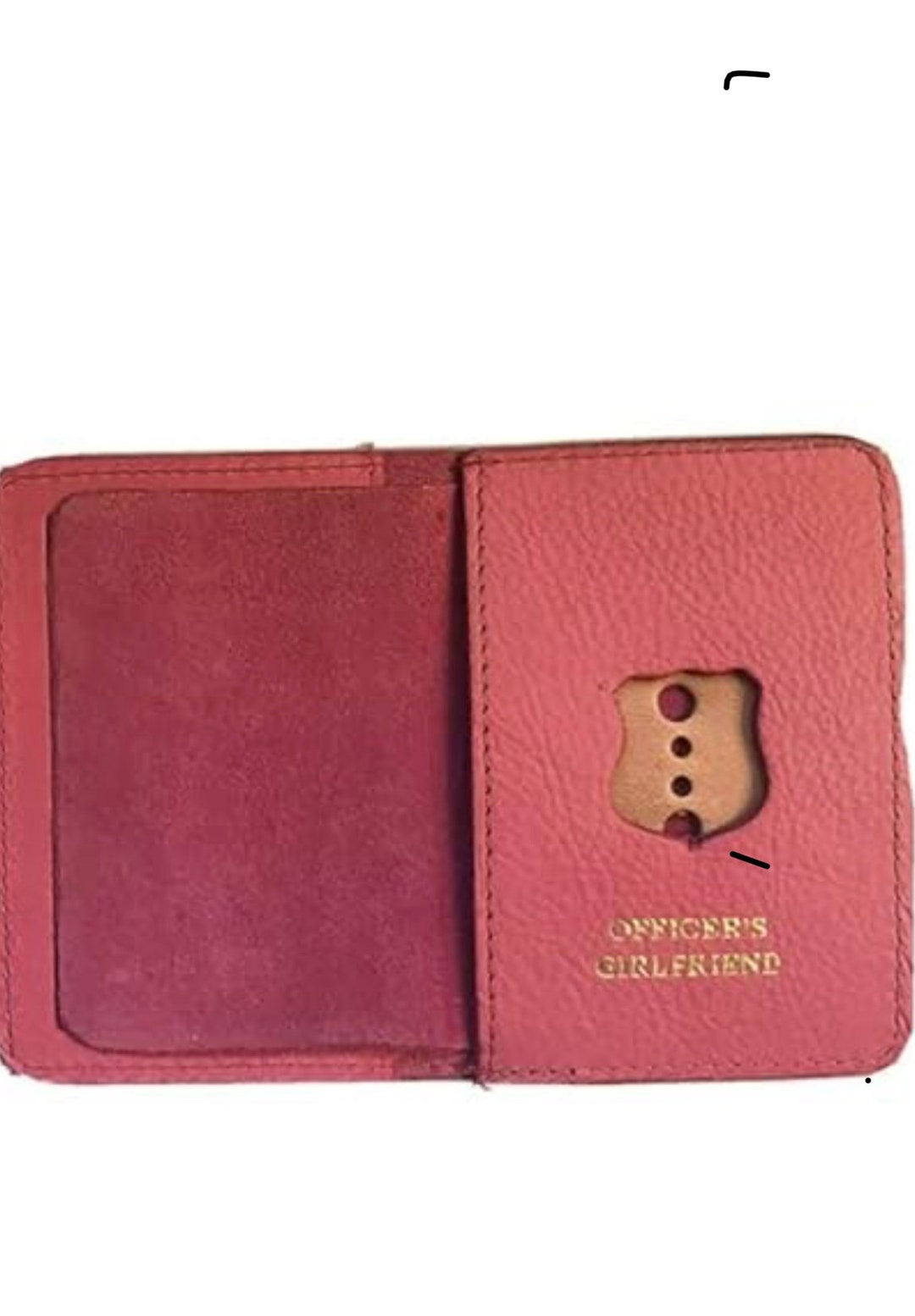 New York City Police Officers Girlfriend, Mini Shield, Wallet, Pink - Etsy