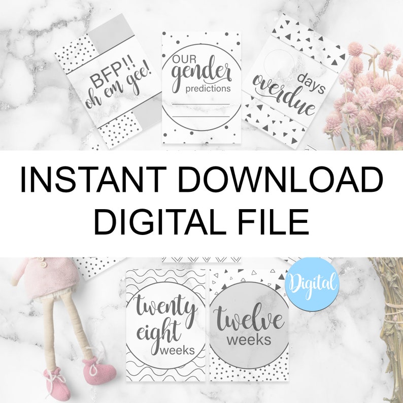 Pregnancy Milestone Record Keeping Cards | Pregnancy | Maternity ...