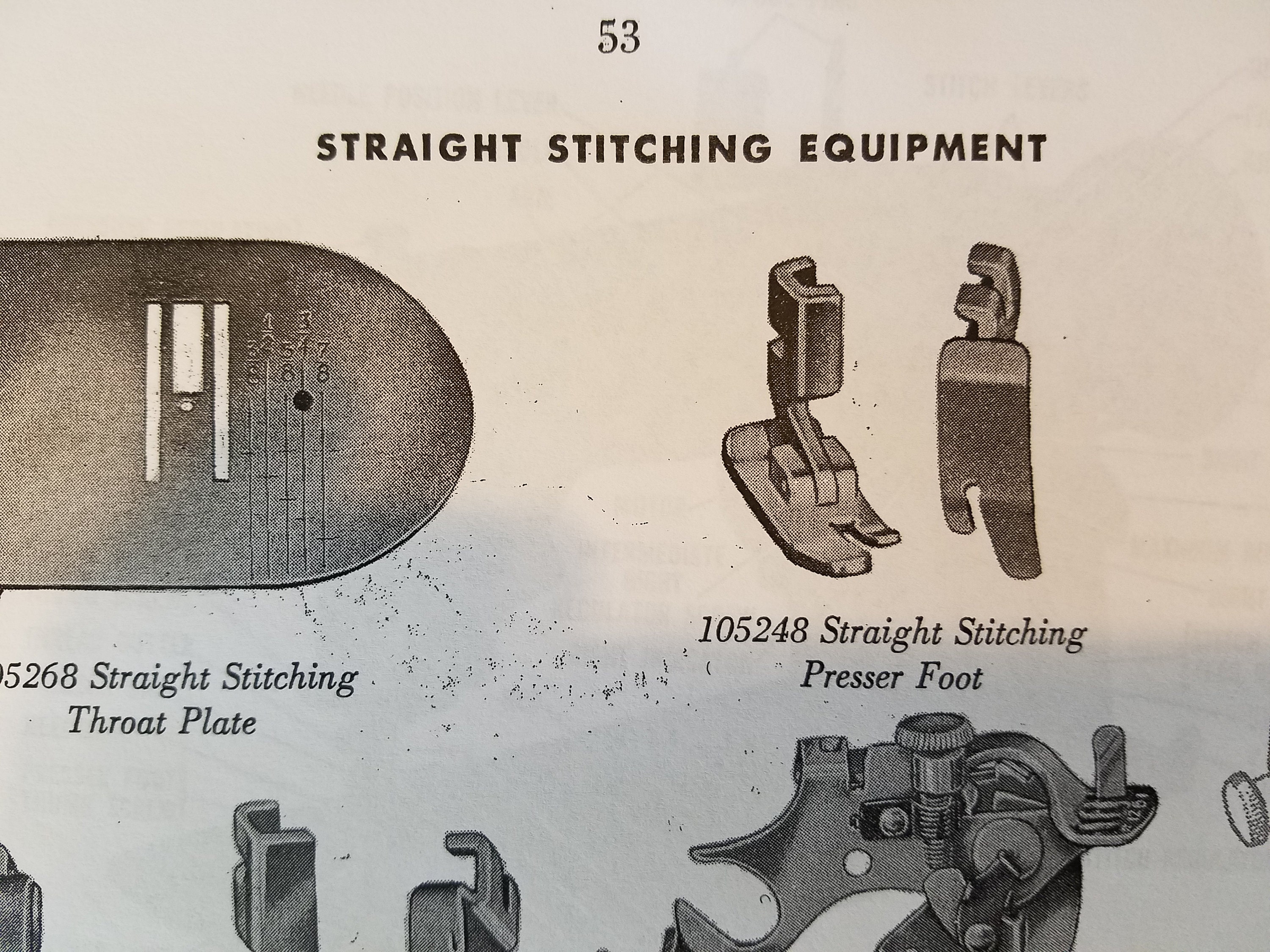 Vintage Singer 319 Automatic Swing-needle Machine Instruction Manual ...