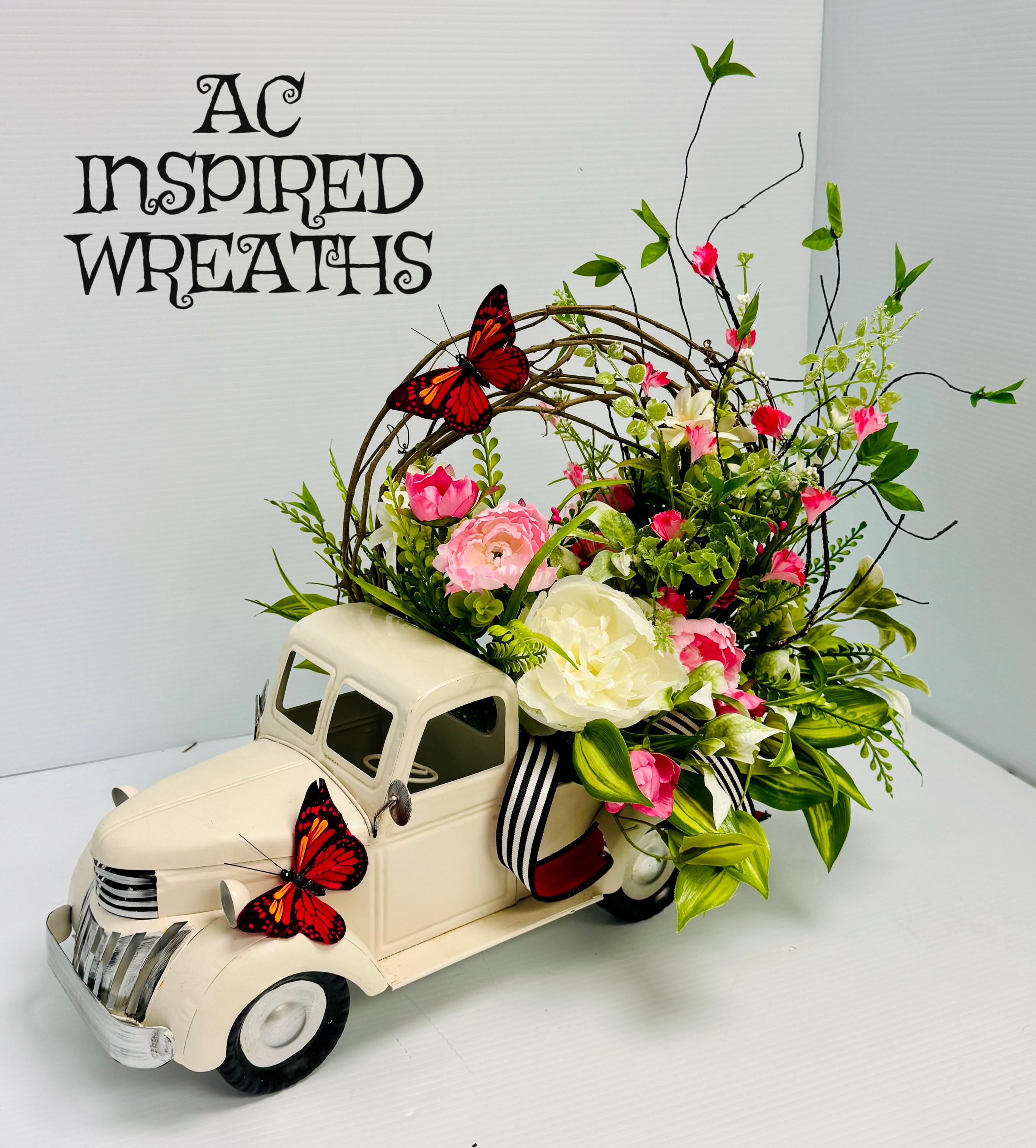 Centerpiece, Truck Decor, Office Decor, Rustic Centerpiece, Everyday ...