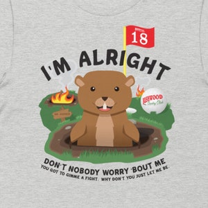 Graphic Tee | Caddyshack 'dancing Gopher' (custom Design): Inspired by ...