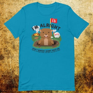 Graphic Tee | Caddyshack 'dancing Gopher' (custom Design): Inspired by ...