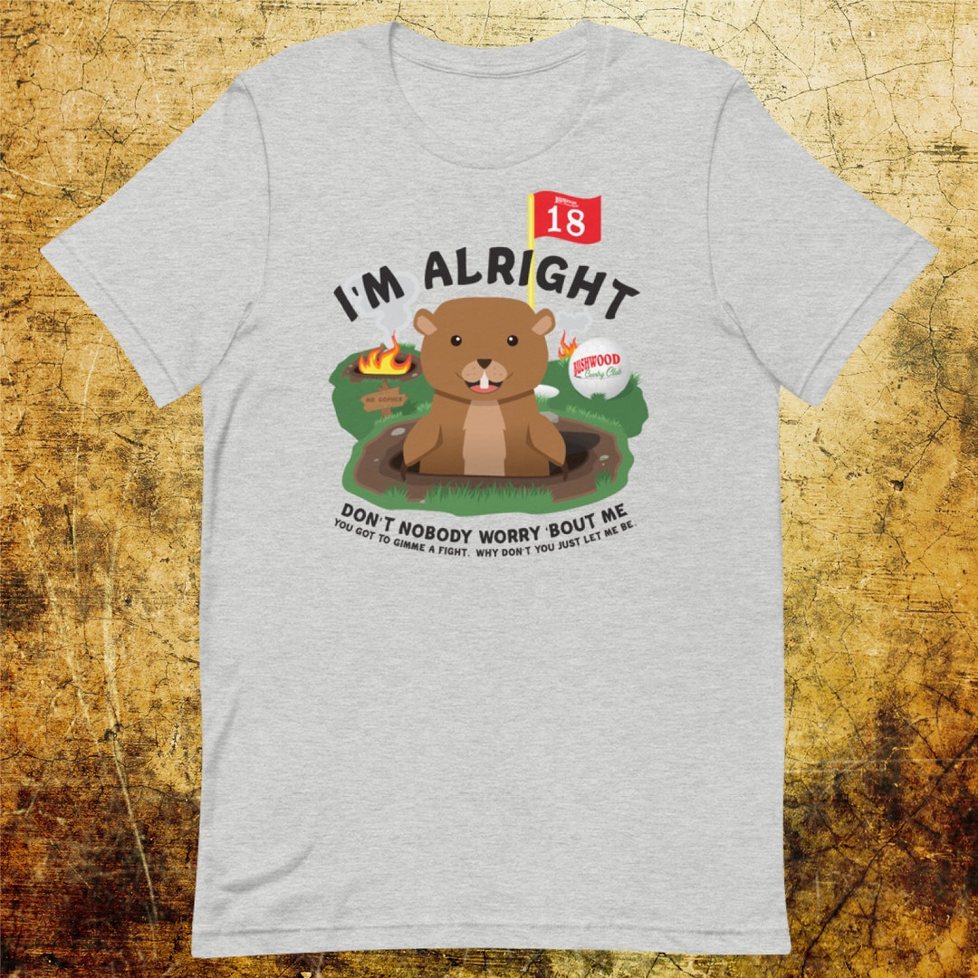 Graphic Tee | Caddyshack 'dancing Gopher' (custom Design): Inspired by ...