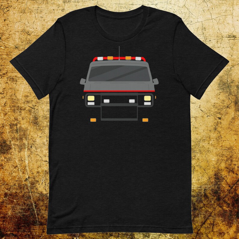 Graphic Tee | A-team Van (custom Design): Inspired by A-team - Etsy