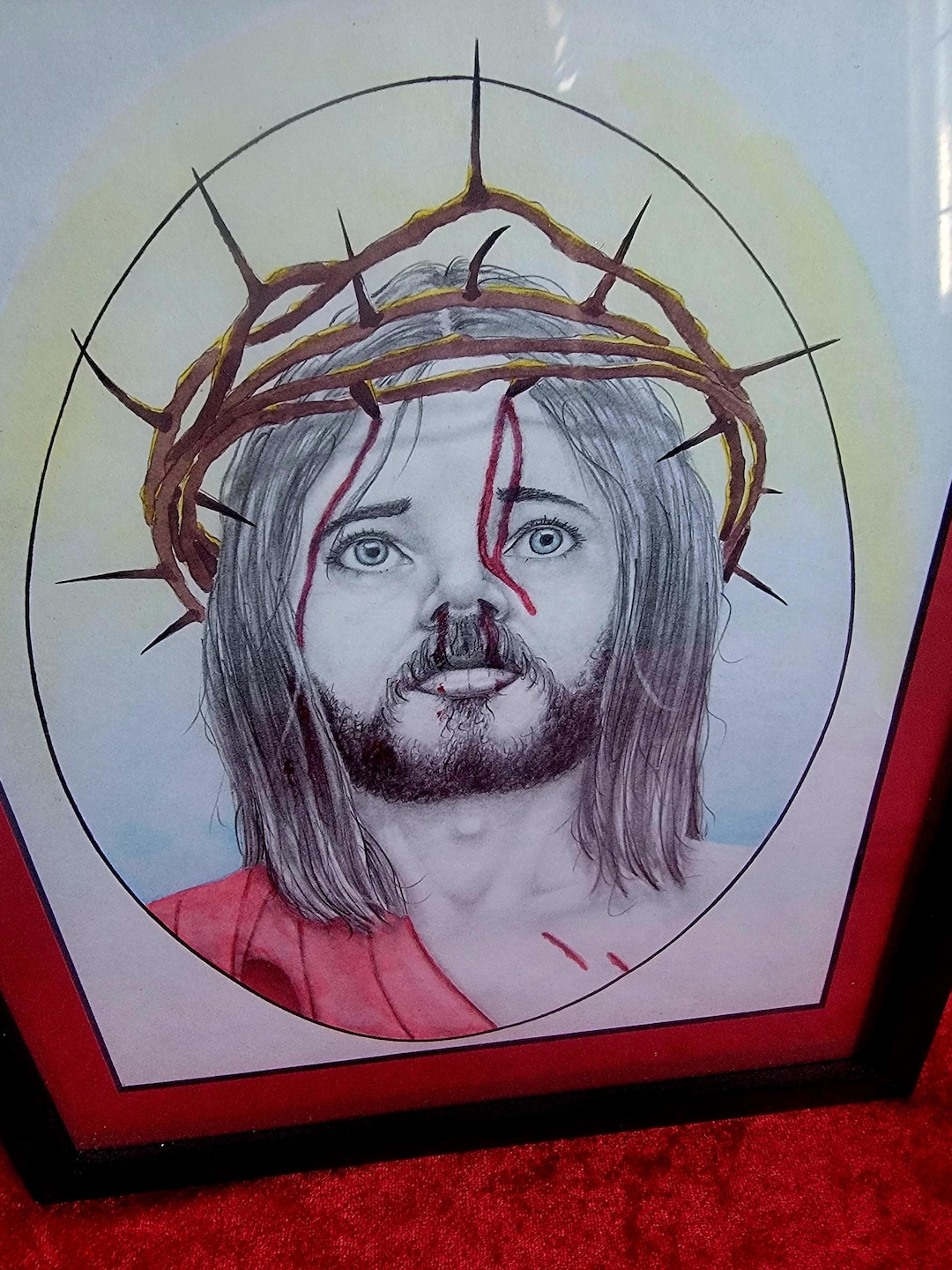 1 ORIGINAL Framed Serial Killer Art by JEREMY JONES - Etsy