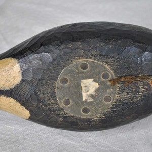 Antique Decoy Root Head Coot , Folk Art Woodcarving - Etsy