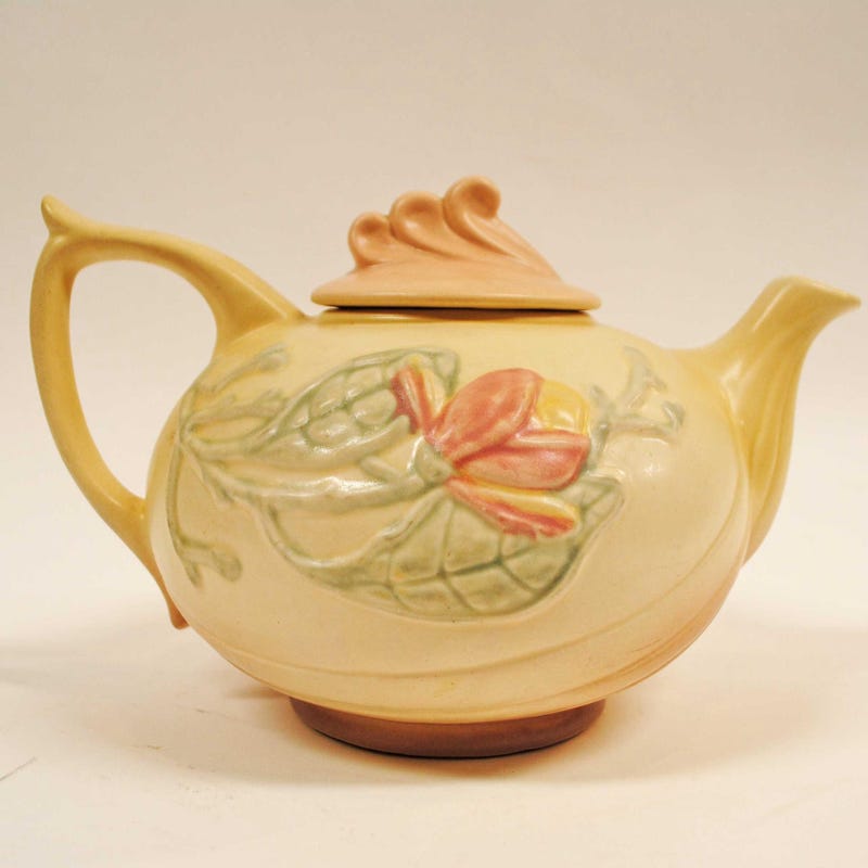 Hull Art Pottery Teapot - Etsy