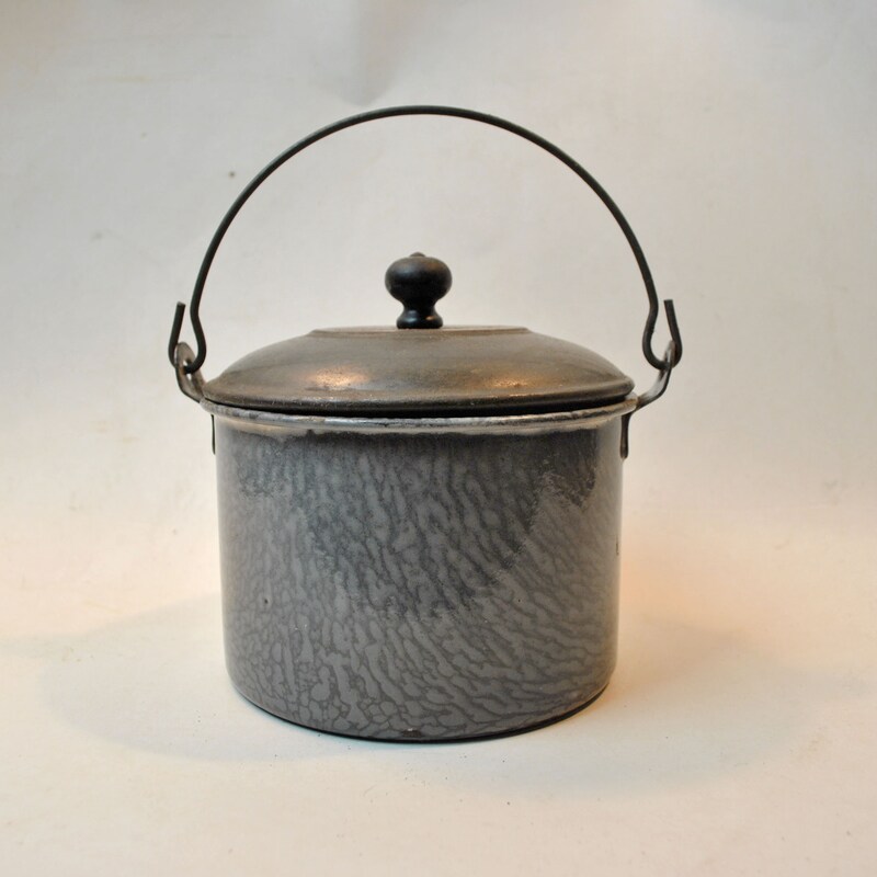 Enamel Bucket - Etsy