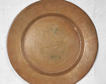 Copper Large Plate - Etsy
