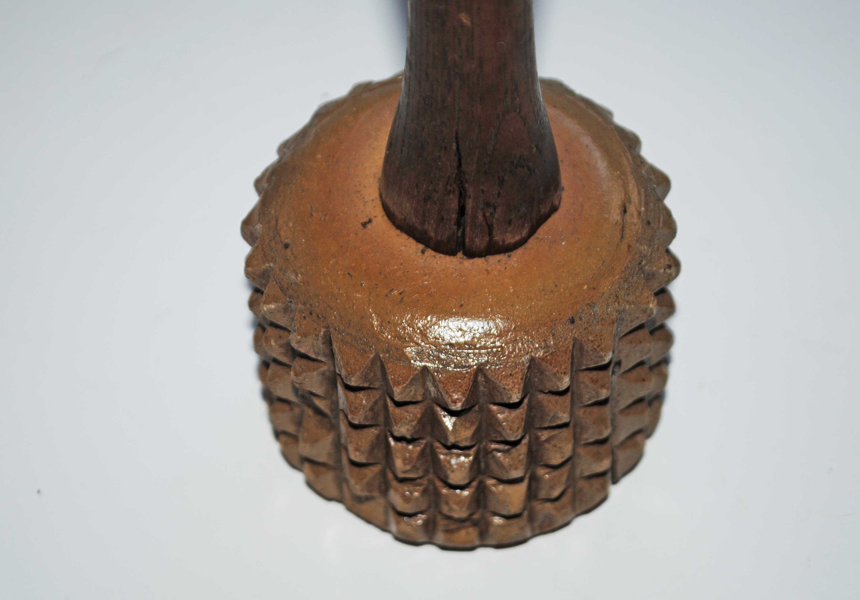 Antique Yellow Ware Stoneware Mallet Meat Tenderizer Pat. Dec 25, 1877 ...