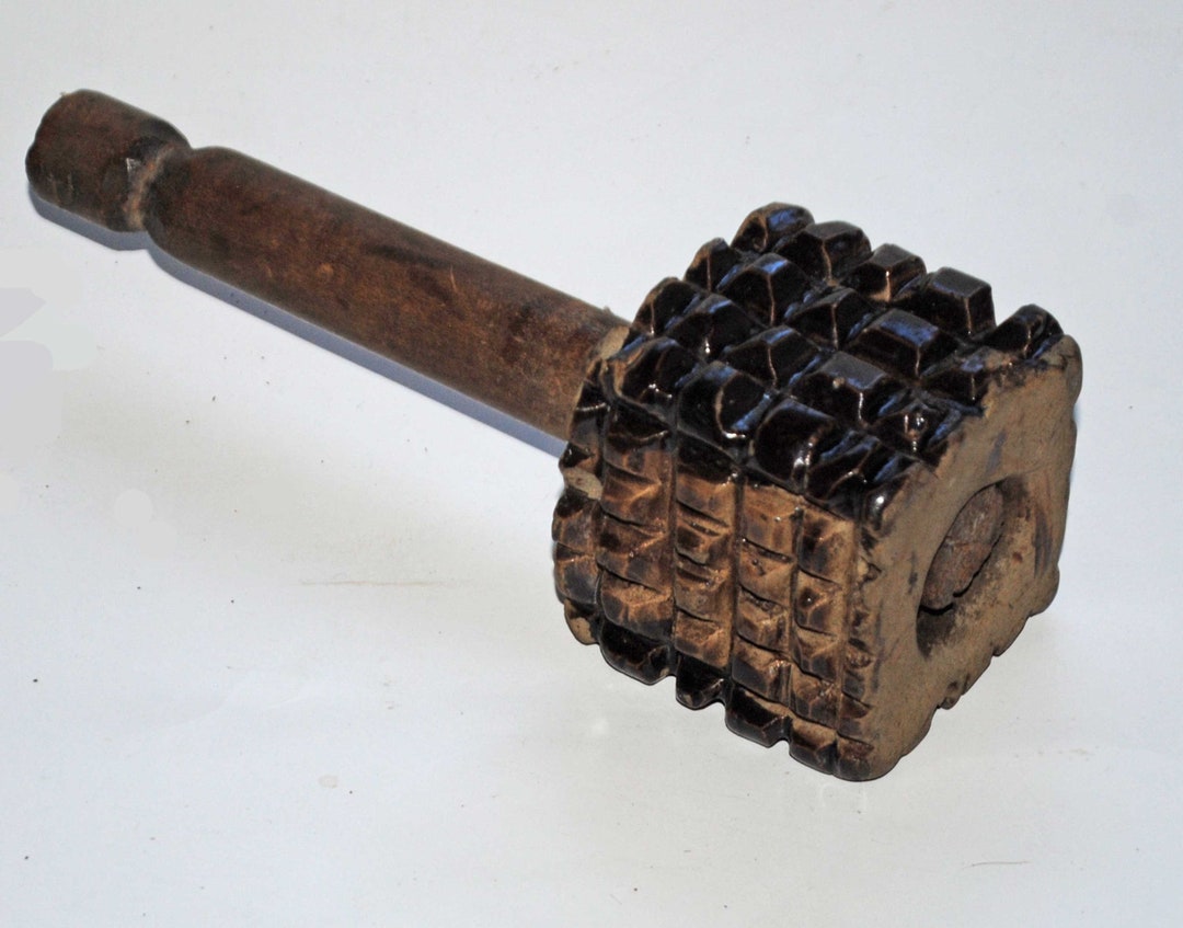Antique Stoneware Kitchen Mallet Meat Tenderizer - Etsy