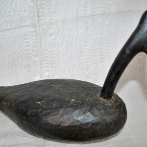 Antique Decoy Root Head Coot , Folk Art Woodcarving - Etsy