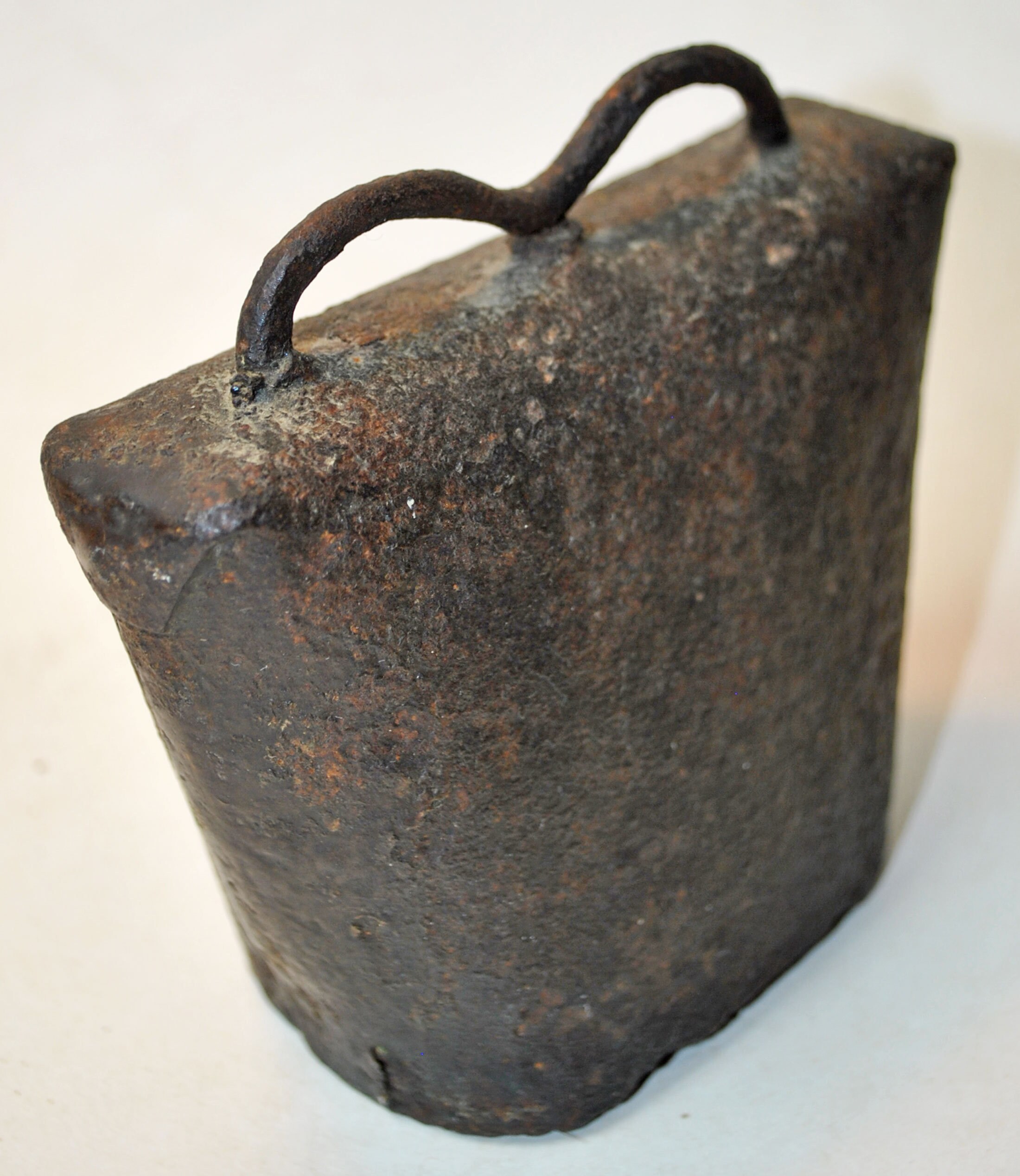 Antique Iron Cow or Bull Bell Original Primitive Blacksmith - Etsy