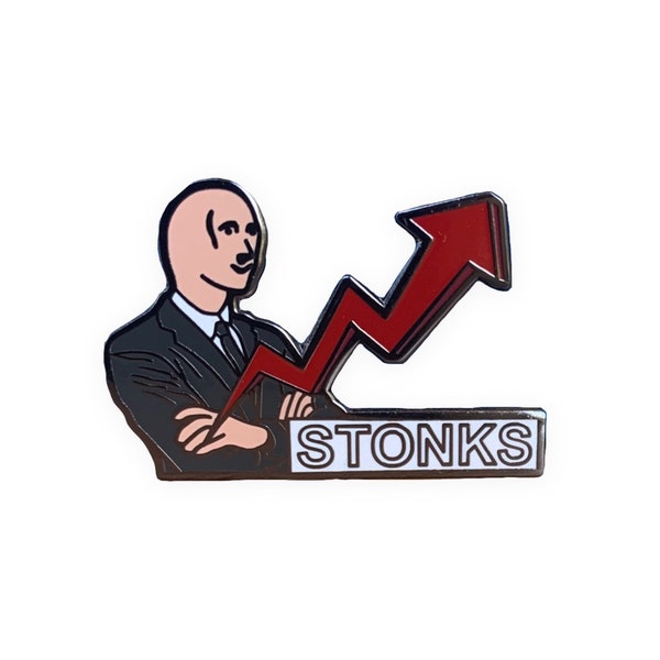 Stonks Sticker - Etsy