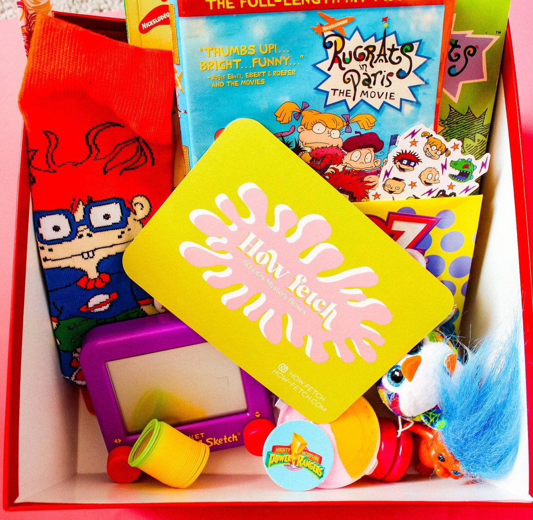 Rugrats, 90s Rugrats Mystery Box, 90s Themed box, Birthday Gifts ...