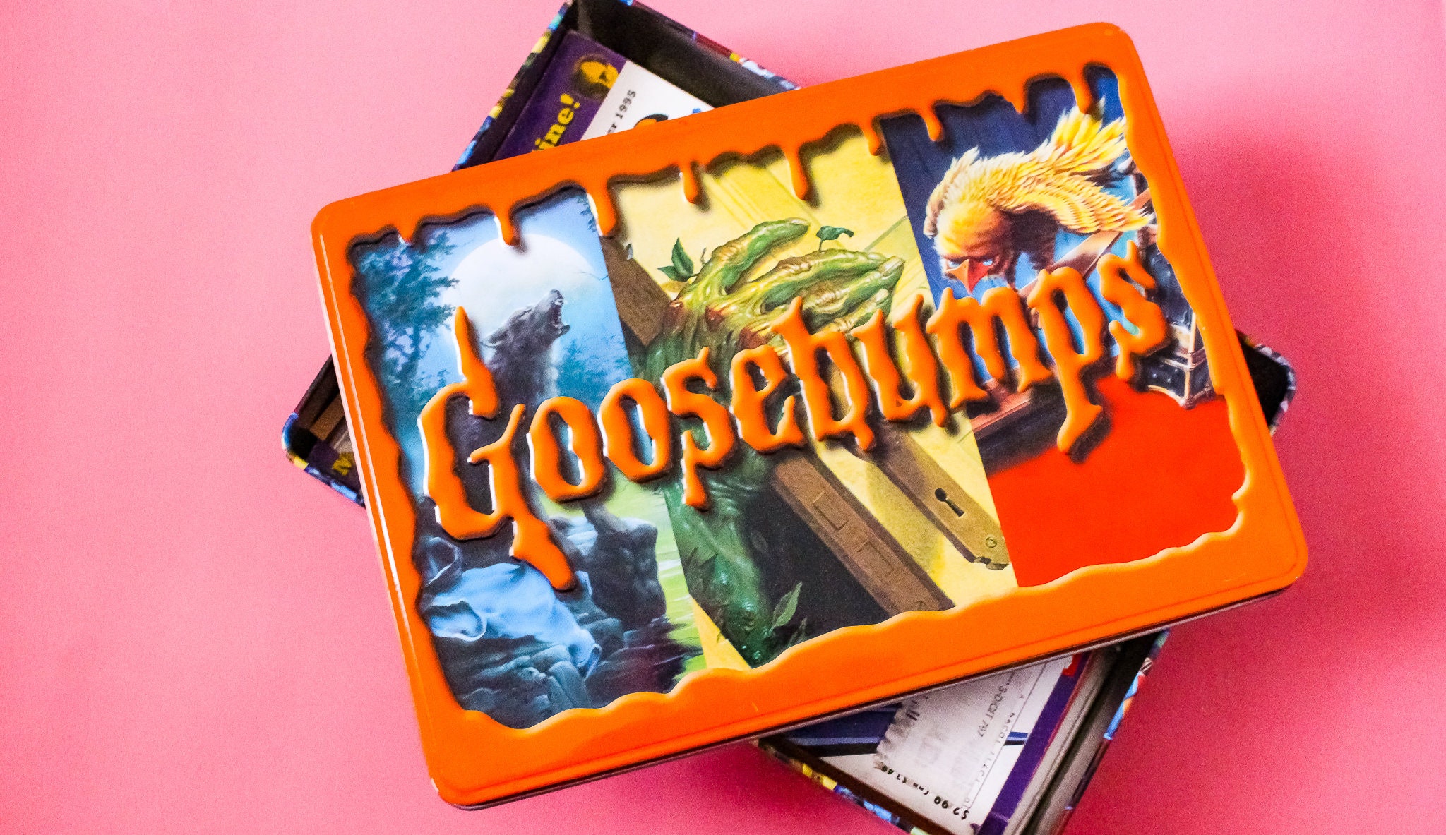 Large 90s Goosebumps Mystery Box Goosebumps Tin 90s Themed - Etsy