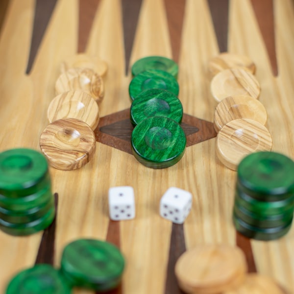 Marble Checker Game Pieces - Etsy