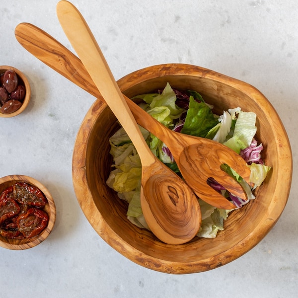 Salad Servers - Etsy