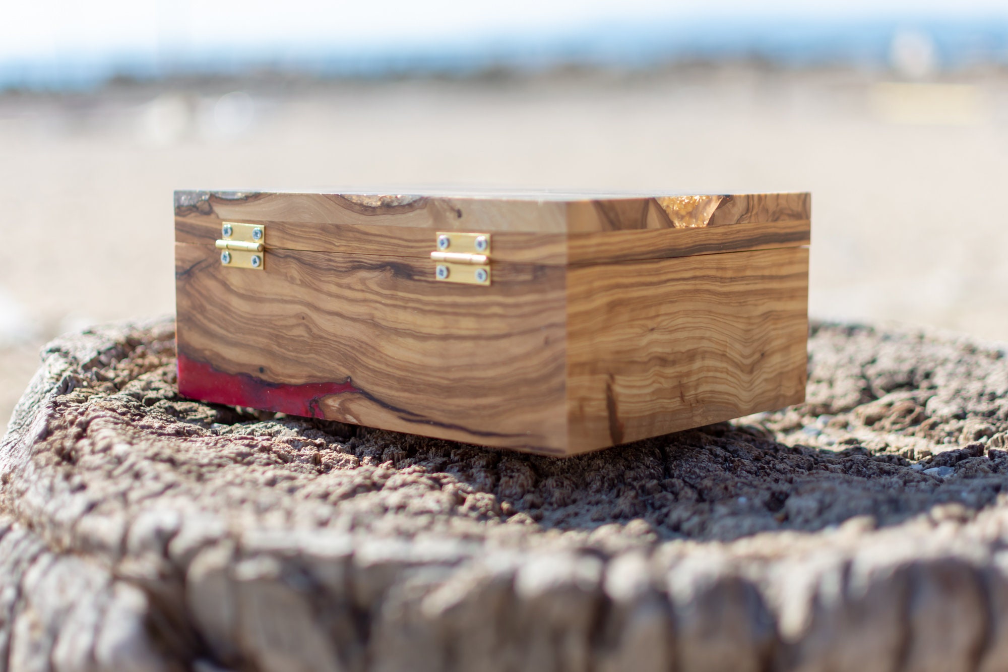 Elegant Wood Epoxy Resin Storage Box for Multilple Uses - Etsy