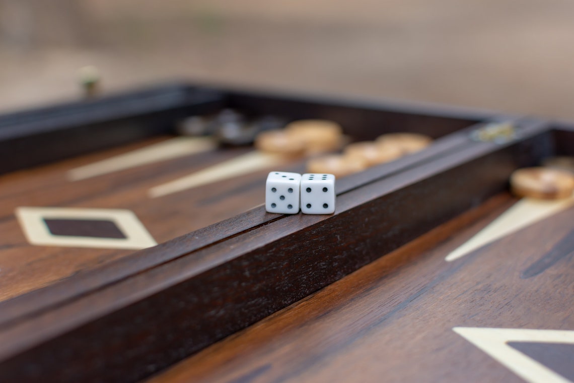 Wooden Handmade Backgammon Board Game Wooden Greek Tavli Set | Etsy