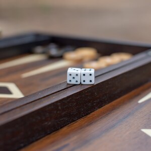 Wooden Handmade Backgammon Board Game Wooden Greek Tavli Set | Etsy