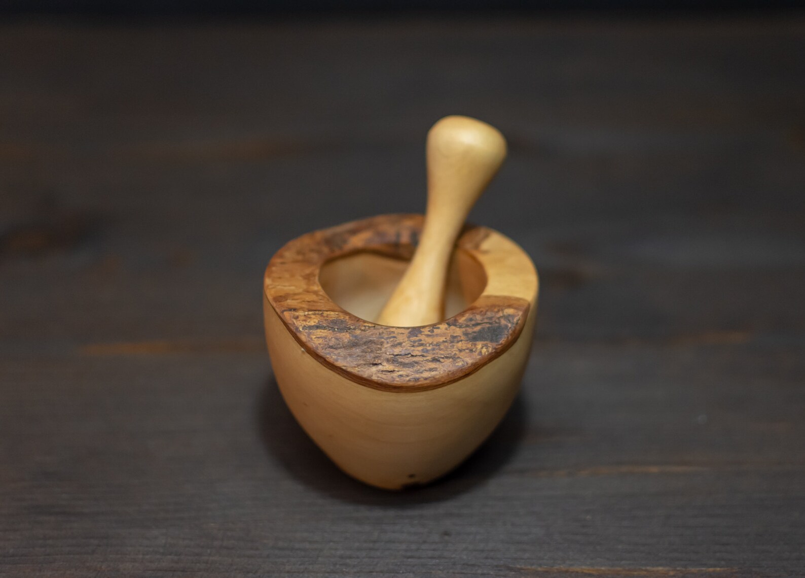 Handmade Olive Wood Mortar and Pestle Set - Etsy