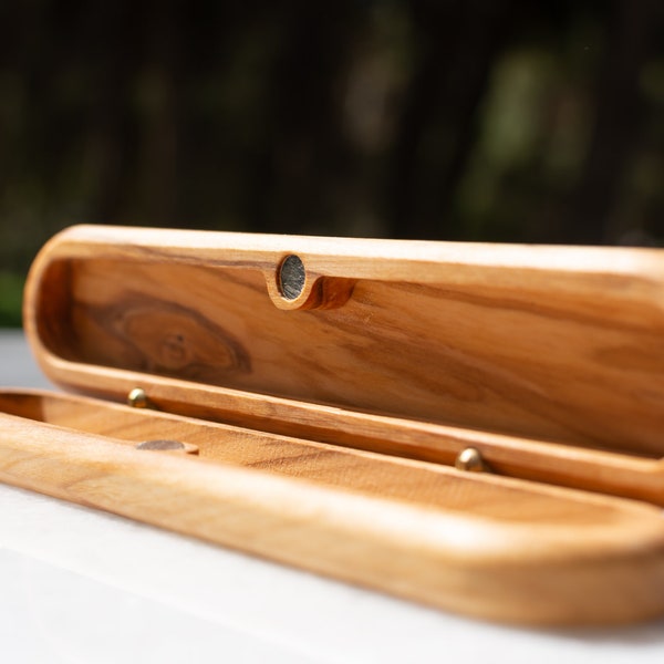Wood Pen Case - Etsy