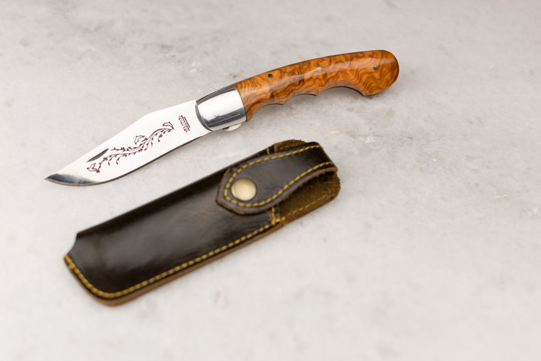 Elegant Olive Wood Knife | Greek Knife | Athens Gift - Etsy