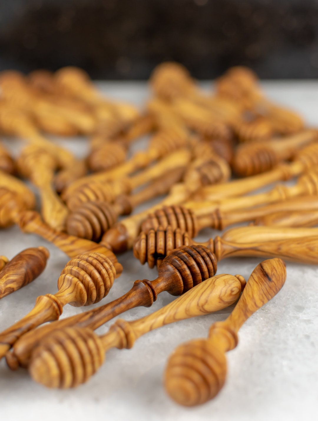 Wooden Honey Dippers| Wholeshale Honey Spoons | Honey Drizzler | Honey ...