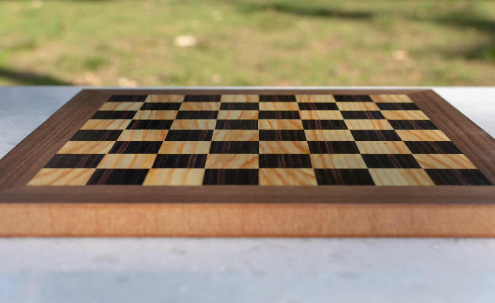 Handmade Wooden Chess Board Game | Walnut Wood-medium Size - Gifts - Etsy