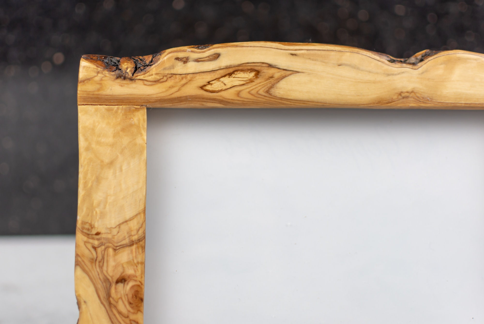 Wooden Photo Frame Made of Fine Olive Wood Wood Frame for - Etsy