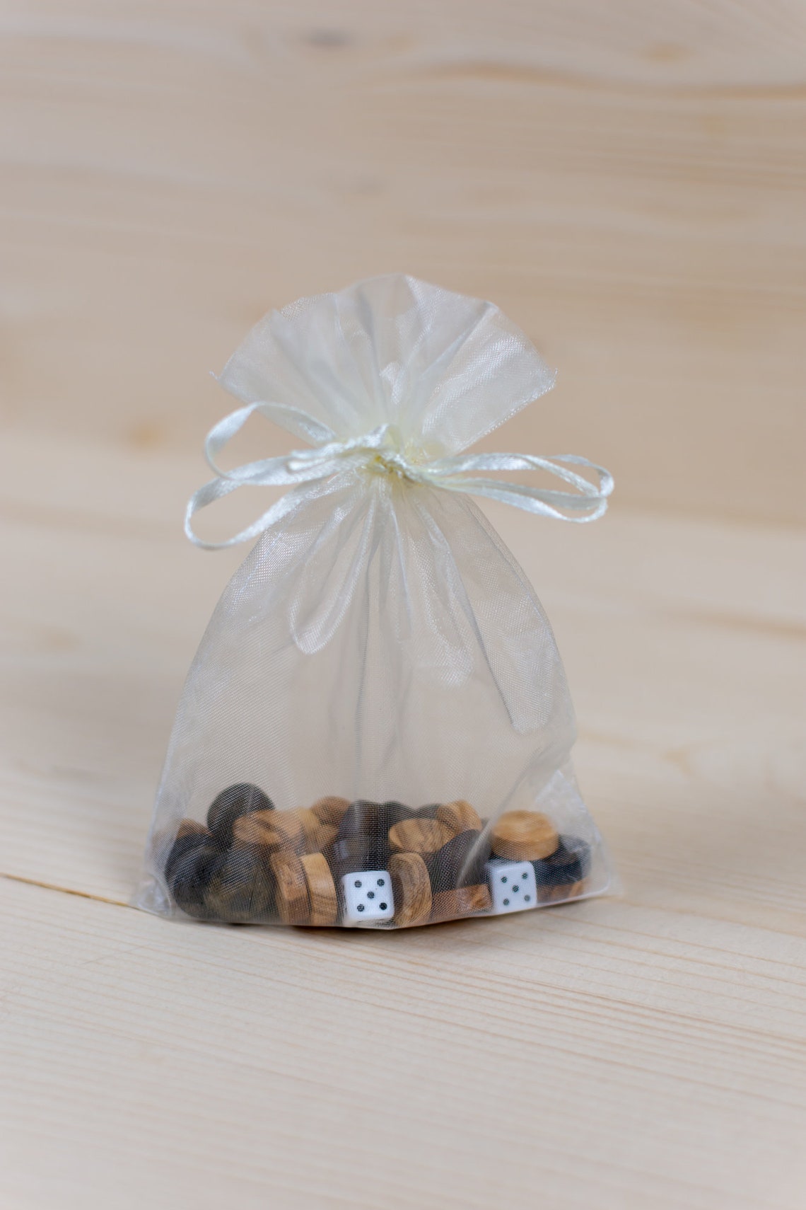 Handmade Wooden Backgammon Checkers Checkers for Greek Tavli | Etsy