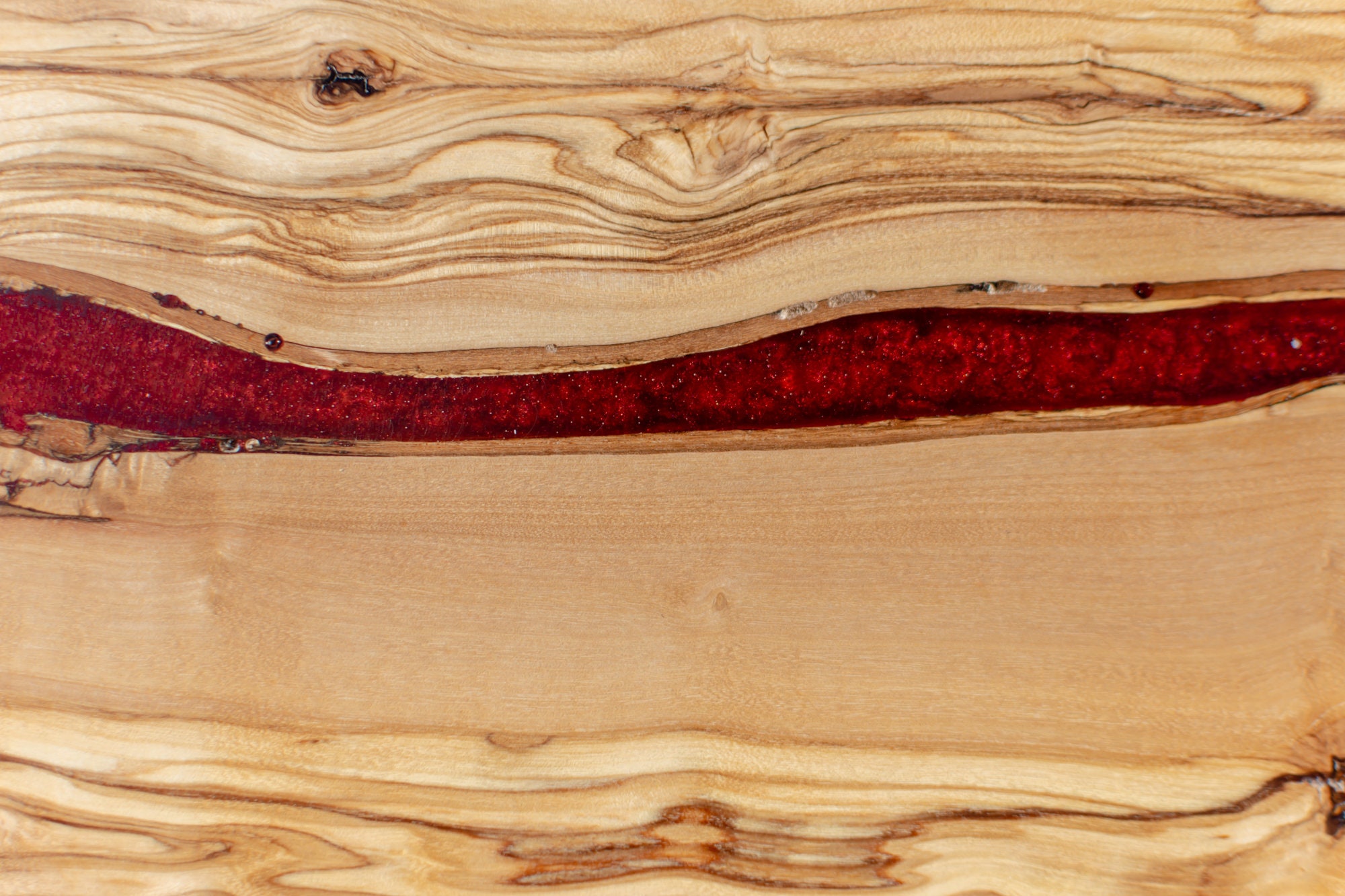 Sparkling Red Wood Epoxy Resin Storage Box for Multilple Uses | Etsy