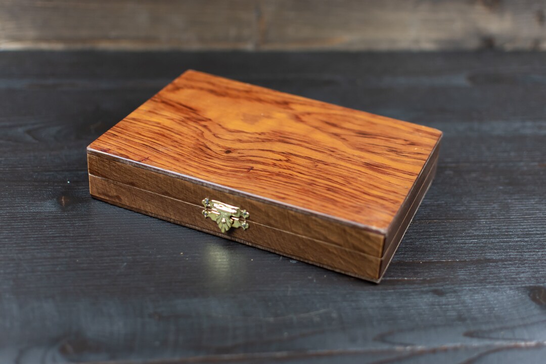 Wooden Backgammon Board Set | Rose Wood | Mini Size| Wooden Handmade ...