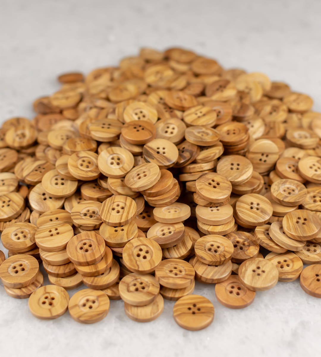 Wooden Buttons | Olive Wood Buttons | Craft Buttons | Sewing Buttons ...