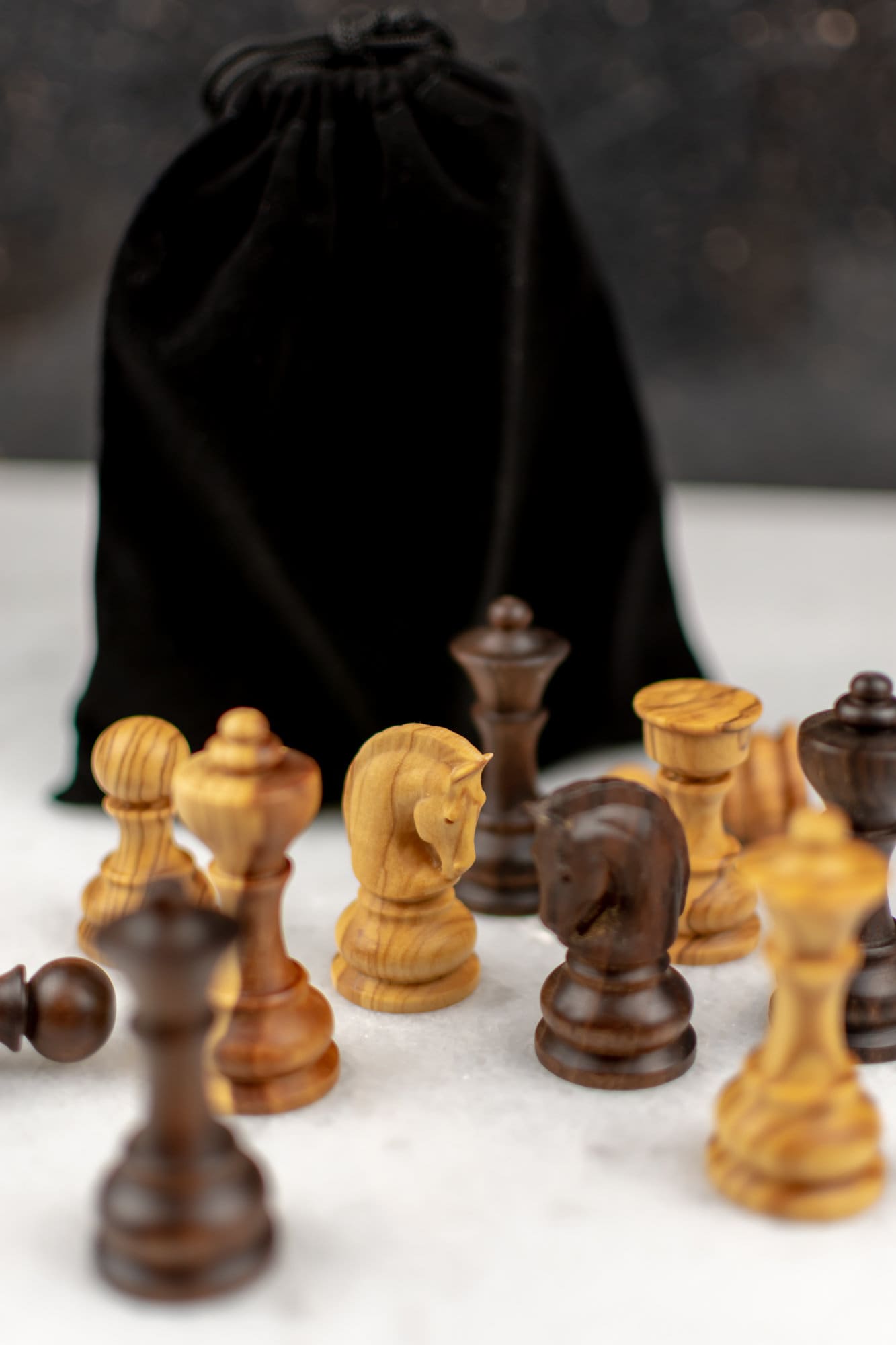 Handmade Wooden Chess Board Game | Walnut Wood-medium Size - Gifts - Etsy