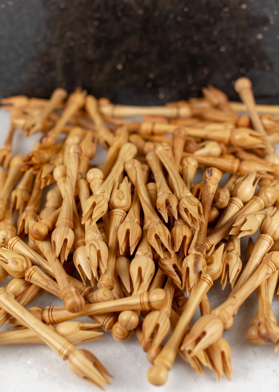 Handmade Tiny Wooden Picking Fork for Multiple Uses (x2 Pcs) - Etsy