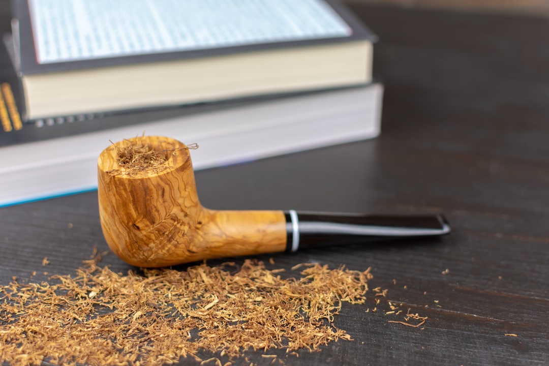 Greek Olive Wood Tree Tobacco Pipe in Stunning Design Handmade Wooden ...