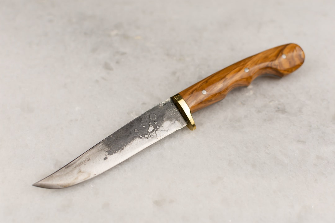 Unique Olive Wood Knife | Greek Knife | Athens Gift - Etsy