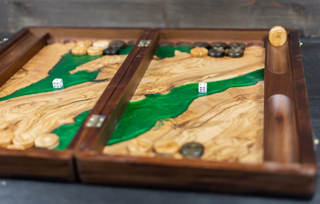Premium Series From Olivewood Backgammon Set |luxurious Backgammon Set ...