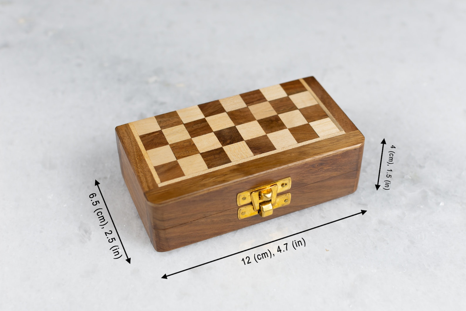 Handmade Magnetic Chess Board Game Box Wooden Chess Box Set - Etsy