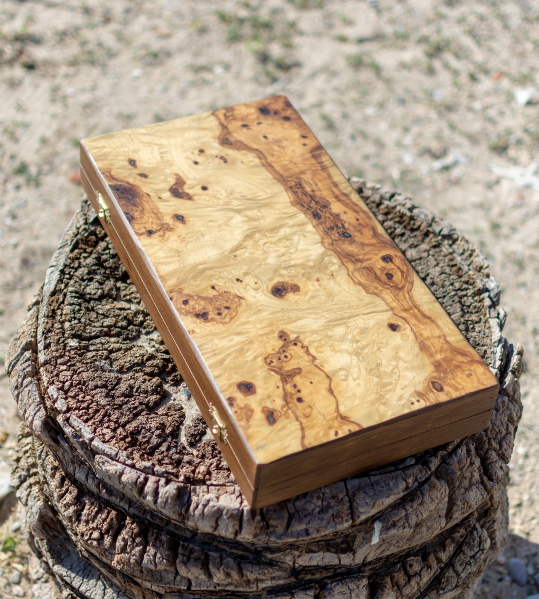 Premium Series From Old Olive Wood Backgammon|wooden Handmade Backgammon From Olive Wood|large ...