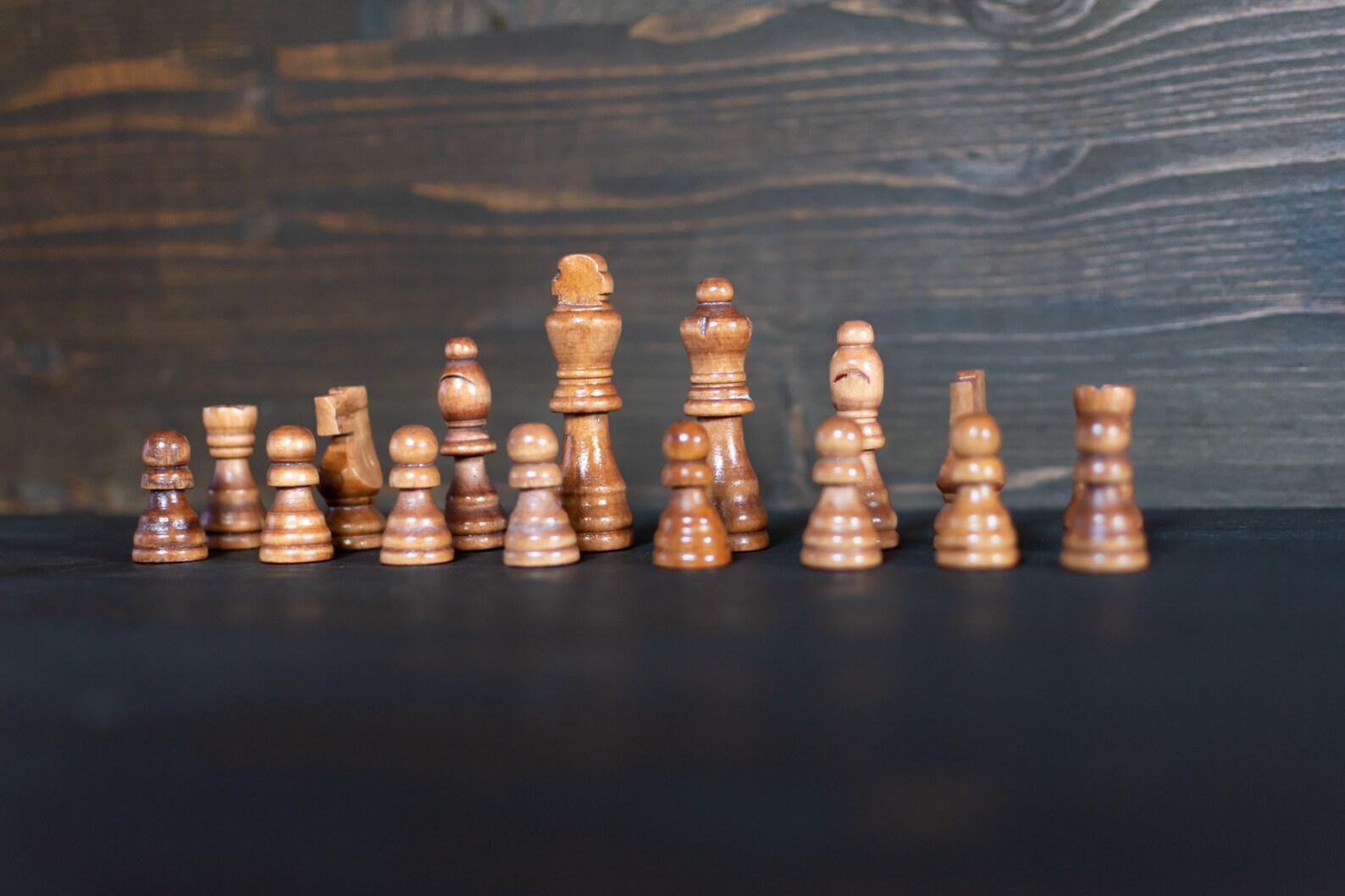 Wooden Chess Pieces Box Set | Wooden Drawer Storage Chess Box - Etsy