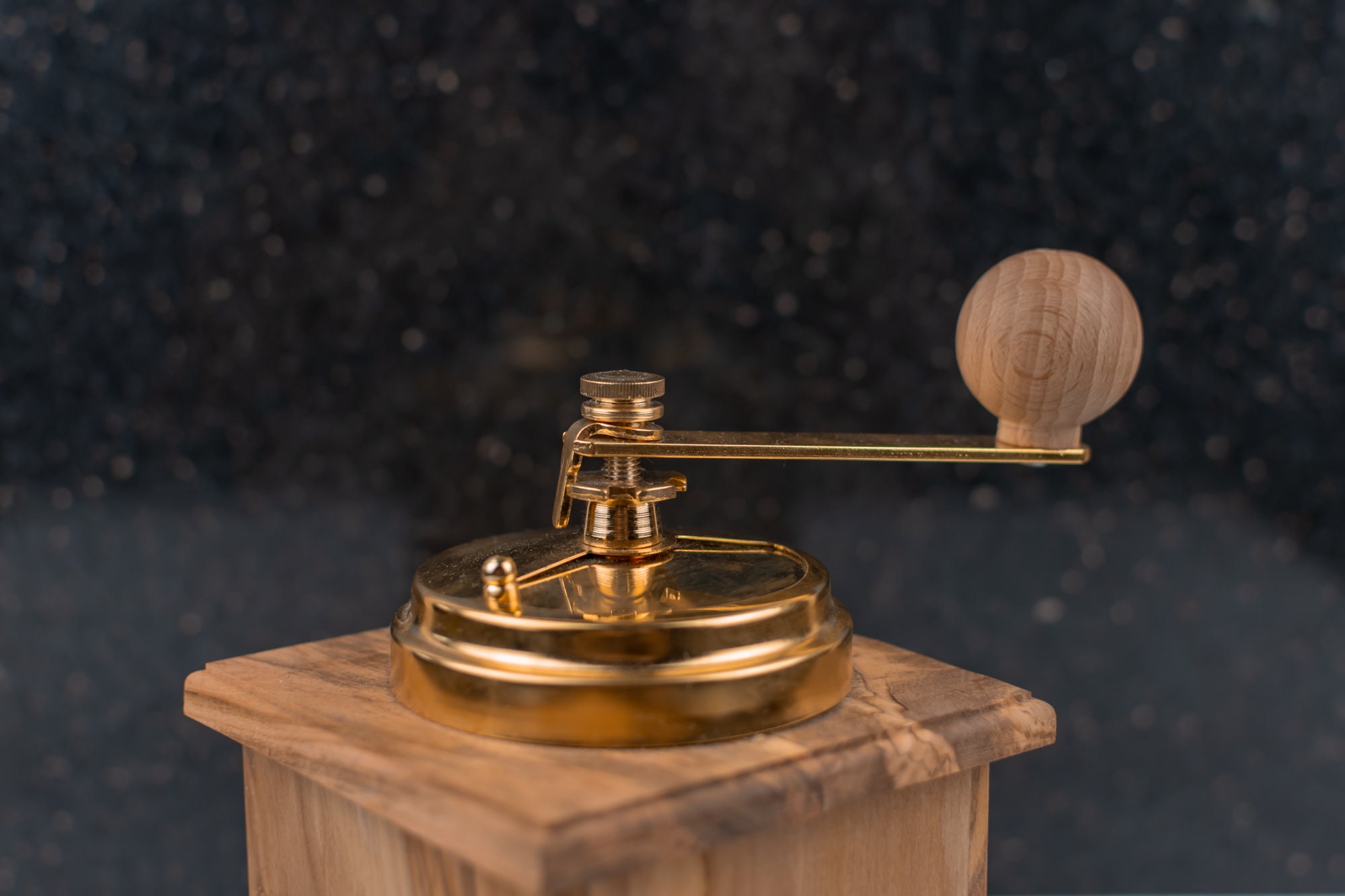 Olive Wood Coffee Grinder Antique Style Handmade Wooden - Etsy