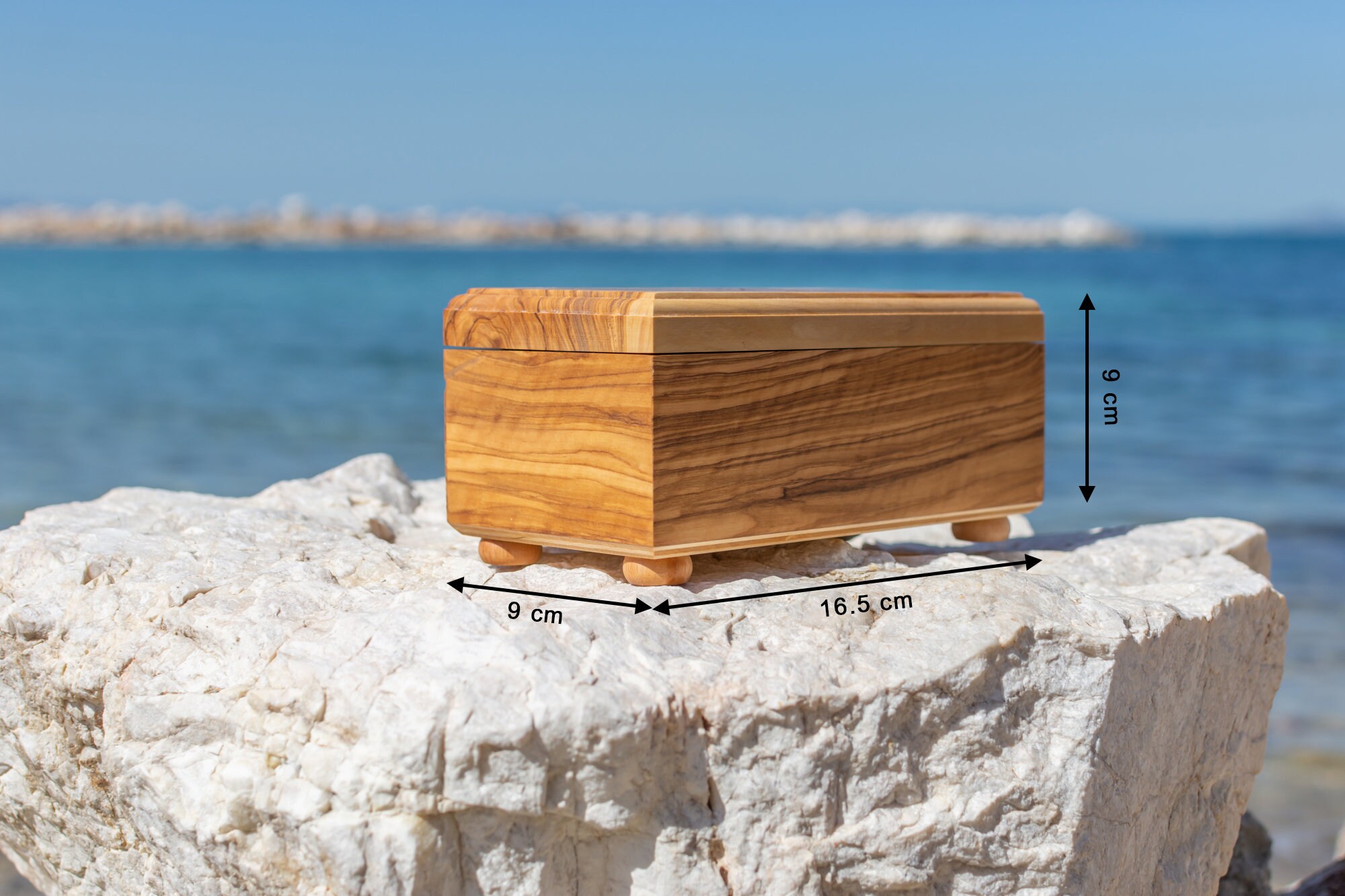 Olive Wood Box With the Tree of Life | Handmade Keepshake Box | Unique ...