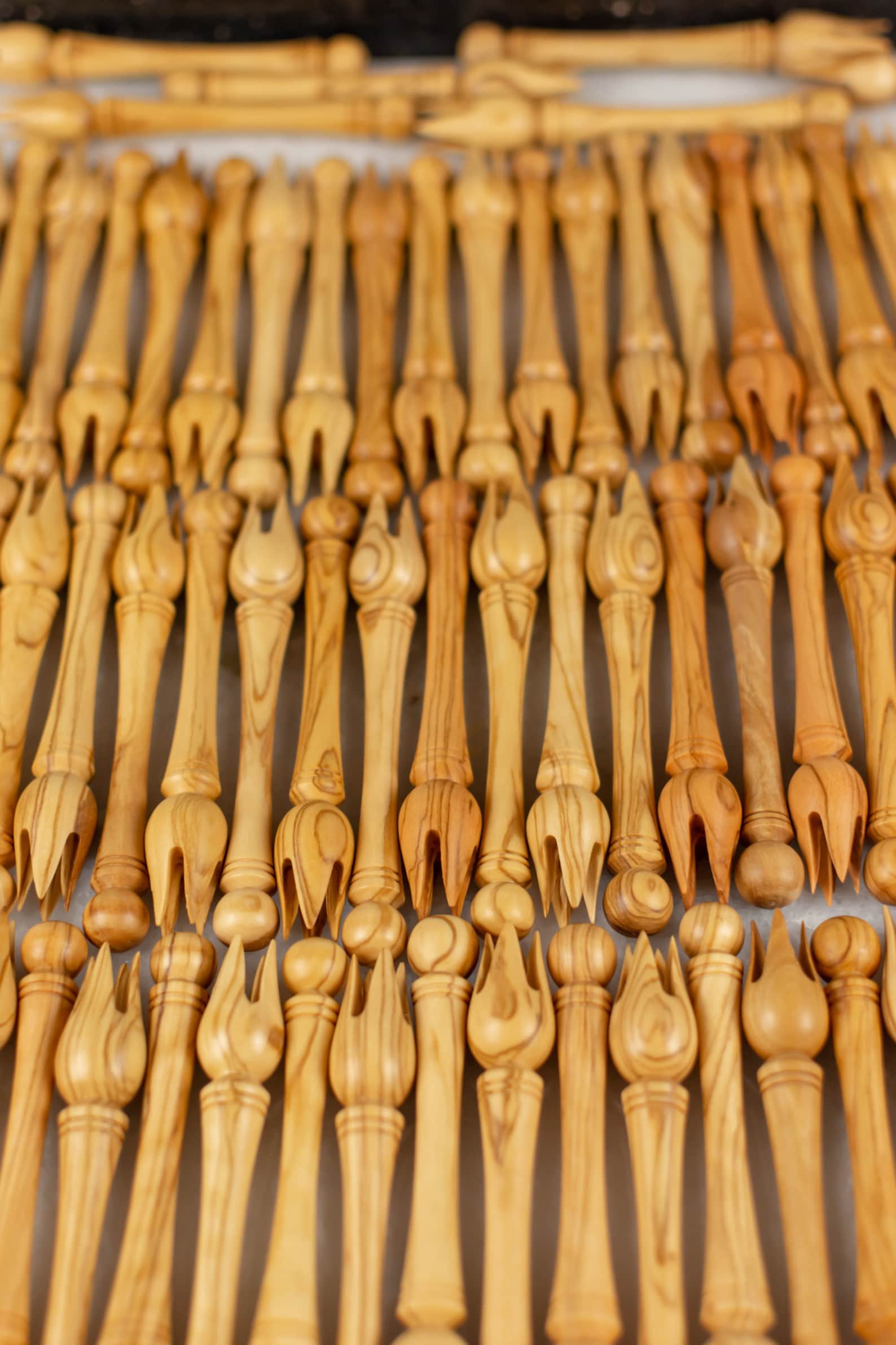 Wooden Olive Fork | Olive Wood Kitchen Utensil | Wholesale Wood Forks ...