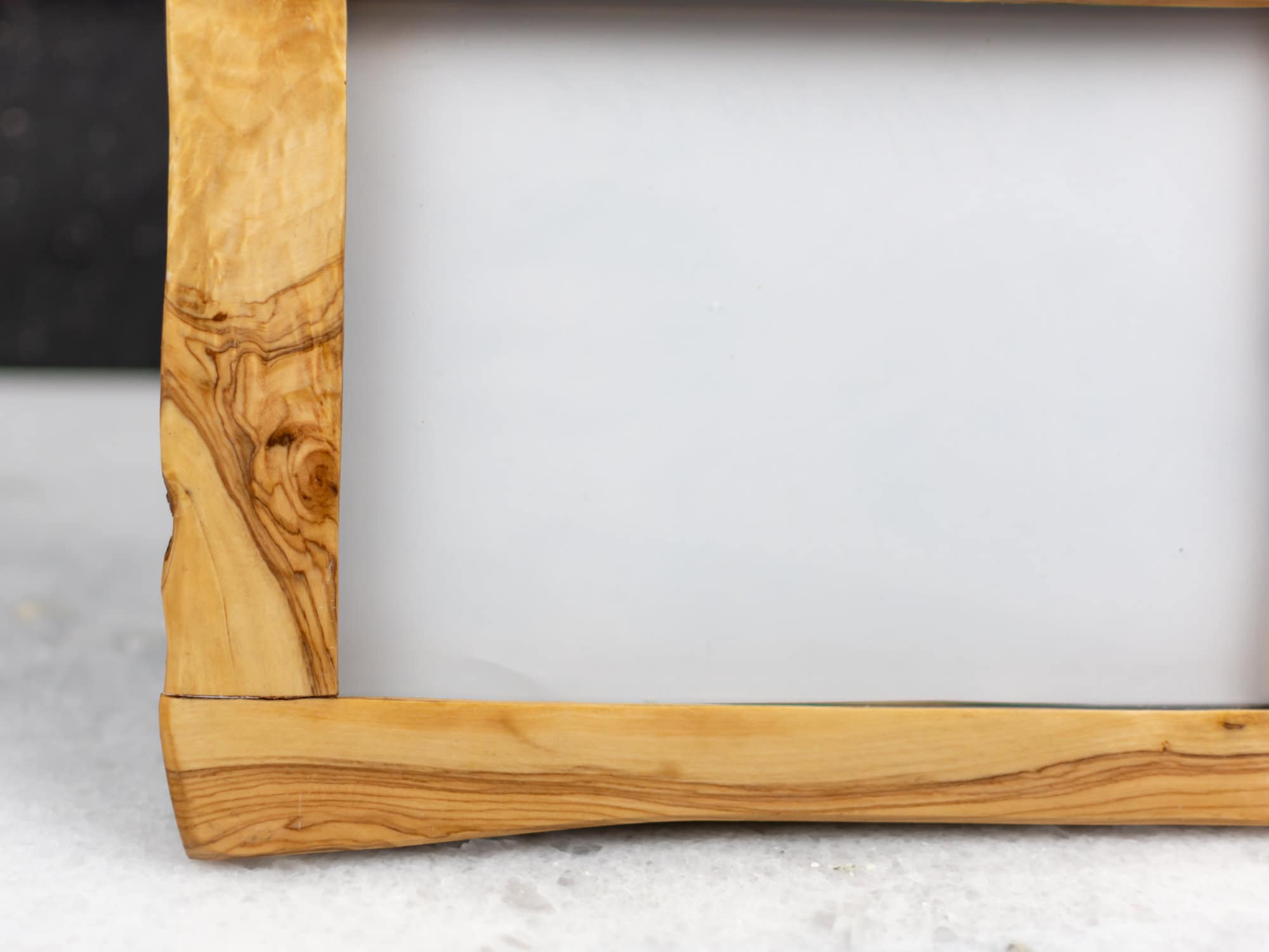Wooden Photo Frame Made of Fine Olive Wood Wood Frame for - Etsy