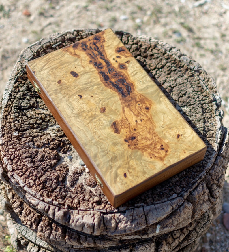Premium Series From Old Olive Wood Backgammon Set | Olivewood Backgammon Set | Wooden Handmade ...